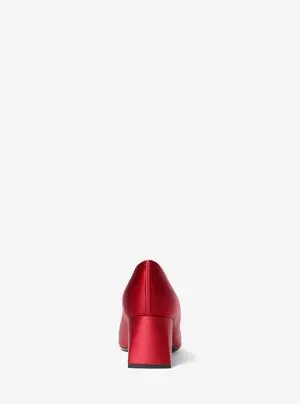 Michael Kors Maria Satin Pump - Red