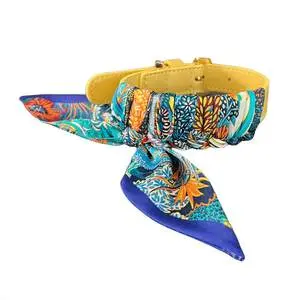 ALECOO Portofino Twilly Dog Collar - Yellow