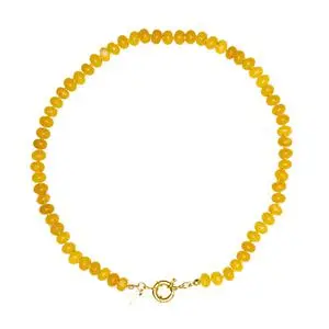 CHRISTINA GREENE Sweet Stone Beaded Knotted Necklace