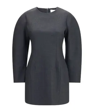 P.a.r.o.s.h Balloon-sleeve Mini Dress