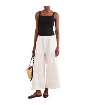 LEMLEM Loosefit Cotton Trousers