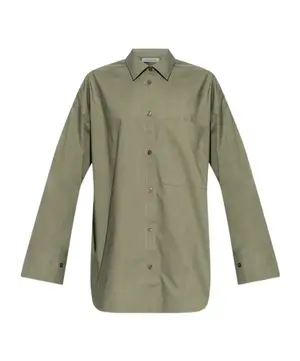 BY MALENE BIRGER Long-sleeve Shirt With Snap Closures