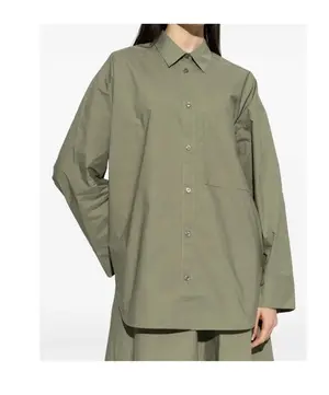 BY MALENE BIRGER Long-sleeve Shirt With Snap Closures