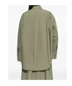 BY MALENE BIRGER Long-sleeve Shirt With Snap Closures
