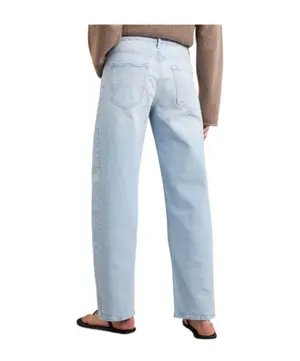 MOTHER Loose Straight-leg Denim - Blue