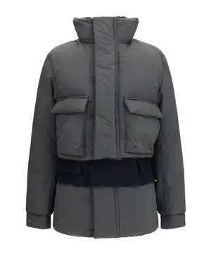 Sacai High Neck Puffer Jacket