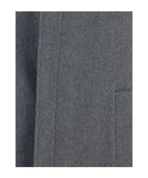 LARDINI Hooded Single-breasted Coat