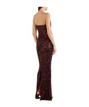 Jenny Packham Sirocco Sequined Tulle Gown