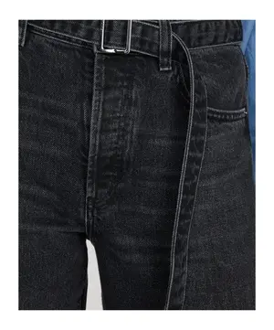 FRAME The Belted Loose Jeans