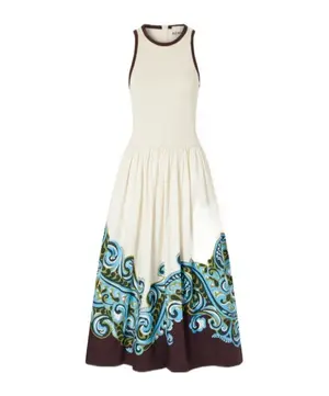 ALEMAIS Organic Cotton-poplin Midi Dress - No