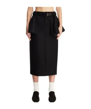 Sacai Belted Skirt
