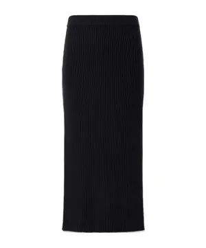 ALLUDE Wool And Cashmere-blend Midi Skirt - Black