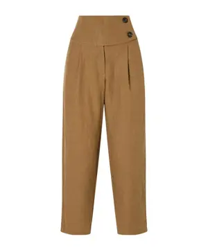 Le Kasha High-waist Linen Trousers - No