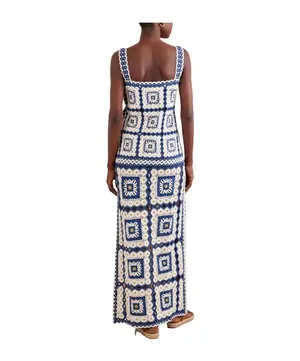 ALEMAIS Dolly Crochet Cotton Dress