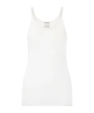Calvin Klein Cotton-blend Jersey Tank Top - No