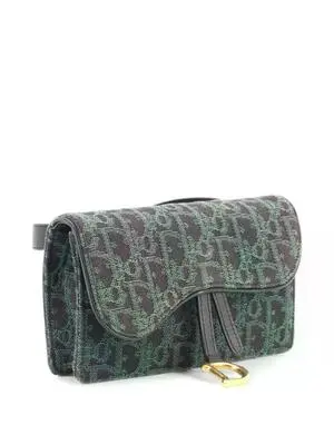 Dior Saddle Rectangular Oblique Canvas Belt Bag