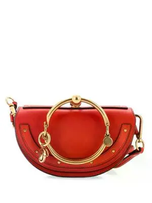 Chloé Nile Leather Mini Crossbody Bag - Blue