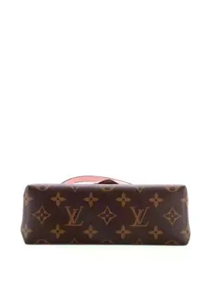 LOUIS VUITTON Locky Handbag Monogram Canvas With Leather Bb Satchel - Pink