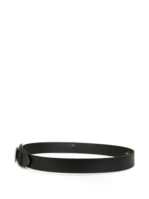 VAIN Bow-buckle Leather Belt