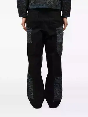 DEAR BORO Patchwork Trousers