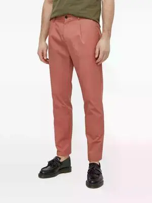 Sisley Pleated Tapered Trousers - Pink