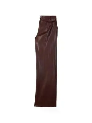 Patrizia Pepe Pinstripe-stitched Wide-leg Trousers