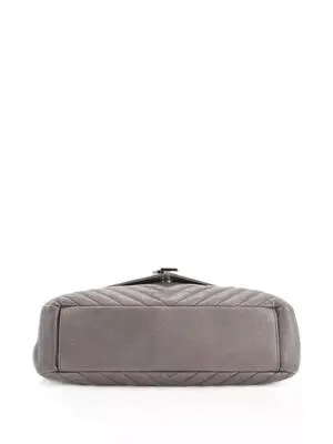 Saint Laurent Classic Monogram College Bag Matelasse Chevron Leather Medium Crossbody Bag