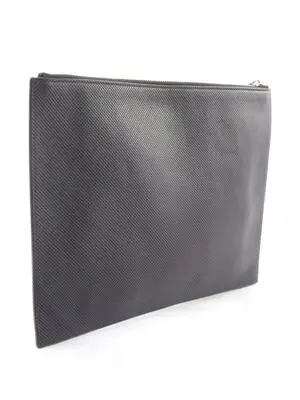 Bottega Veneta 2000s Debossed Clutch Bag