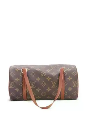 LOUIS VUITTON Monogram Canvas Papillon Handbag Satchel