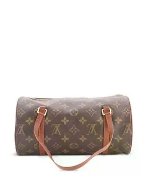 LOUIS VUITTON Monogram Canvas Papillon Handbag Satchel