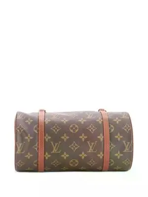 LOUIS VUITTON Monogram Canvas Papillon Handbag Satchel