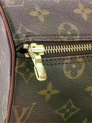 LOUIS VUITTON Monogram Canvas Papillon Handbag Satchel