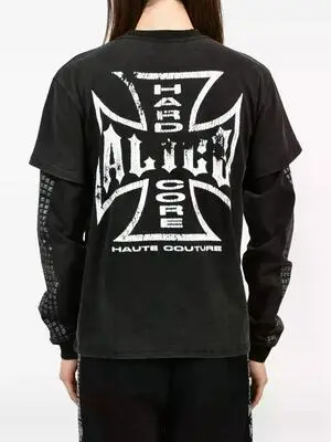 N.HOOLYWOOD Moto Logo-print T-shirt