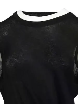 MUKCYEN Asymmetric Cutout T-shirt