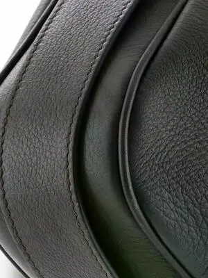 Celine Romy Triomphe Coated Canvas Large Shoulder Bag