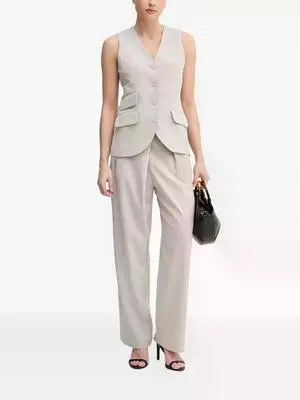 Sisley Pleated-detail Tailored Trousers
