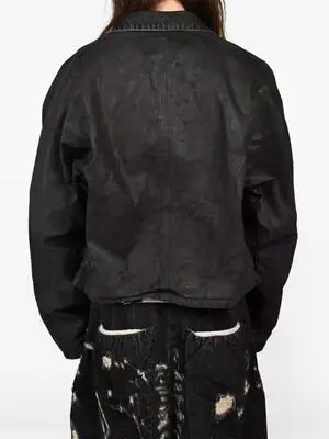 RRR123 Trappist Striped Trucker Jacket