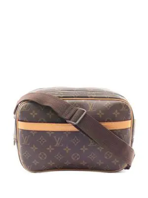 LOUIS VUITTON 2002 Pm Reporter Monogram Canvas Shoulder Bag - Brown