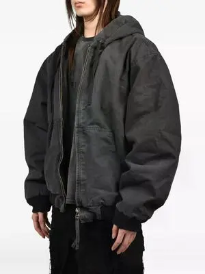 TROUBLED WATERS Gas Mask Hooded Jacket