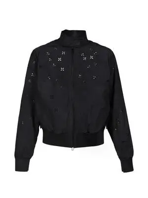JIAN YE Guai Cut-out Jacket - Black