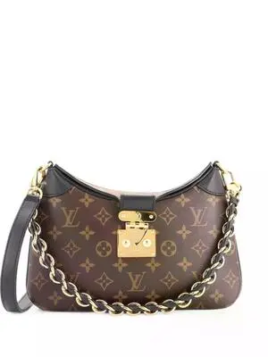 LOUIS VUITTON Twinny Handbag Monogram Canvas And Reverse Monogram Canvas With Leather Shoulder Bag - Brown