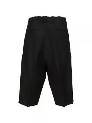 BIBLIOTHERK Raw-edge Balloon Shorts