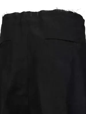 BIBLIOTHERK Raw-edge Balloon Shorts