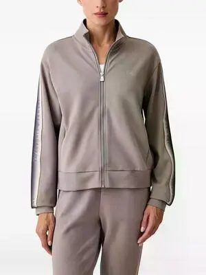 EA7 Logo-print Track Pants - Grey