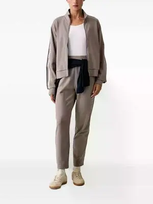EA7 Logo-print Track Pants - Grey