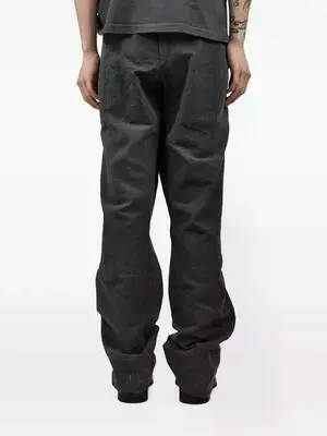 NO BISHOP NO KING Arc Waxed Cotton Trousers