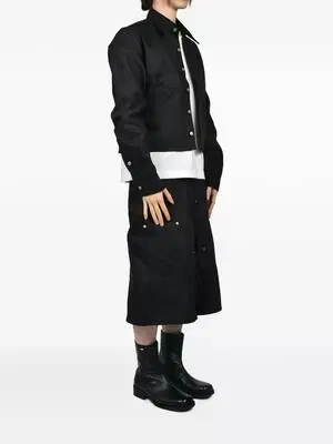 RIVET & HIDE Stud-detail Baggy Shorts