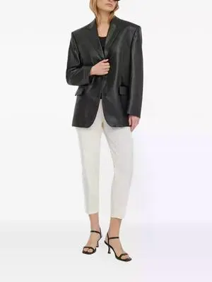 Sisley Elasticated-waistband Tailored Trousers