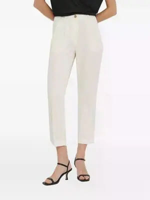 Sisley Elasticated-waistband Tailored Trousers