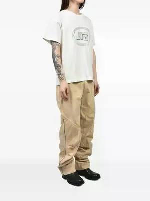 NO BISHOP NO KING Arc Side-zip Trousers